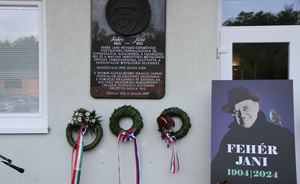 FOTO: Tradicionalni spominski dan Janija Fehérja v Dolgi vasi ...