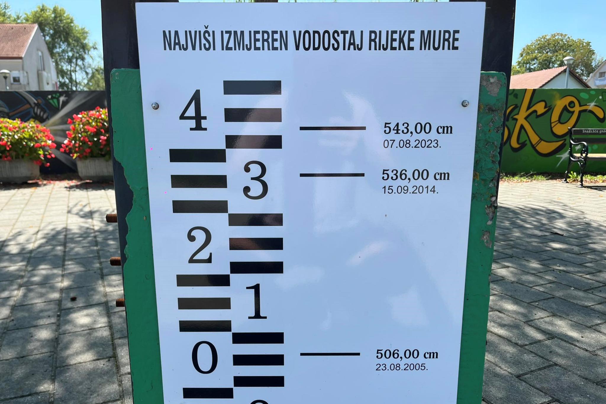 Na današnji dan leta 2023: Zabeležen je bil rekordni vodostaj reke Mure ...